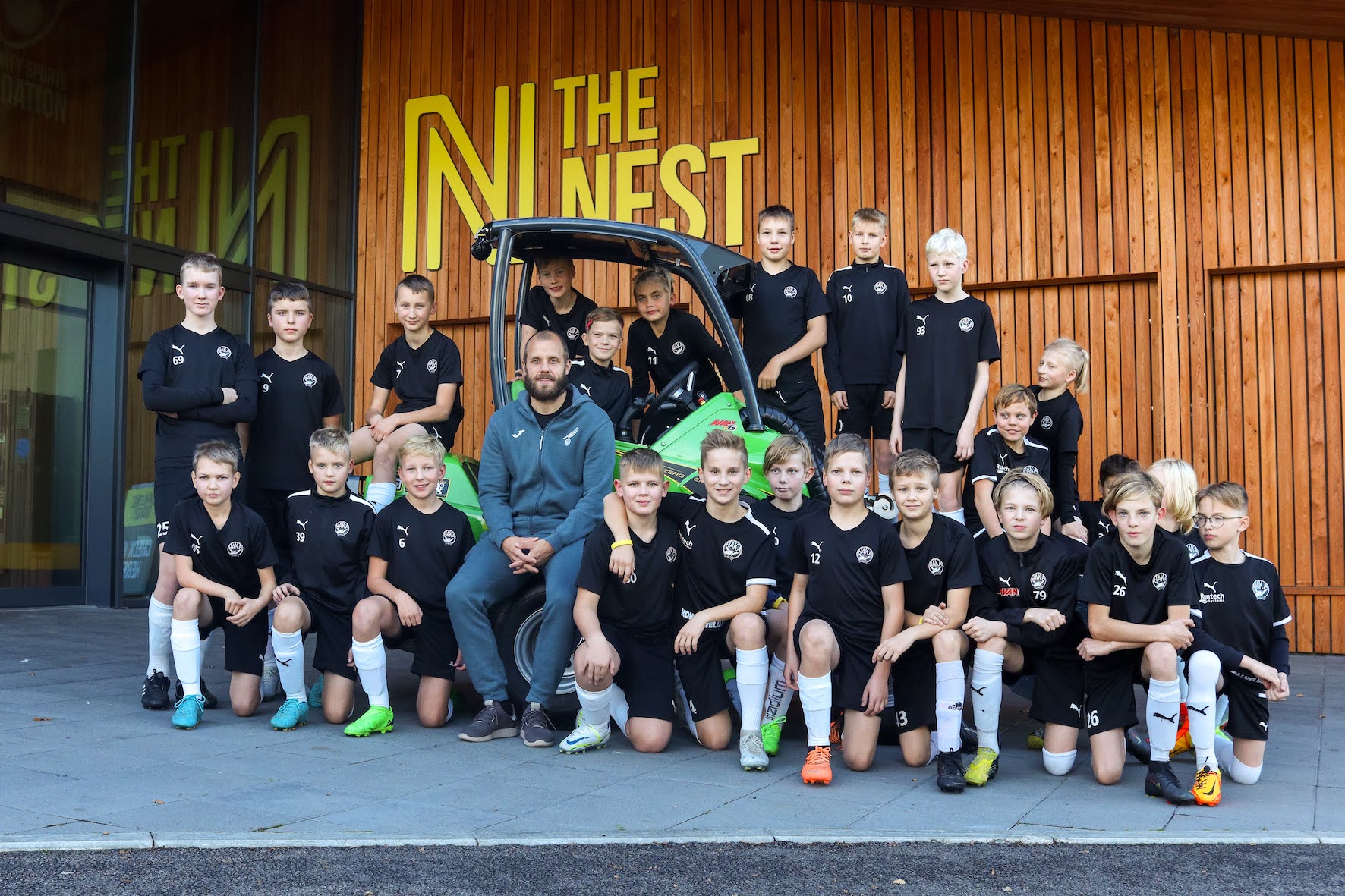 FC Haka youngsters enjoy residential at The Nest | The Nest